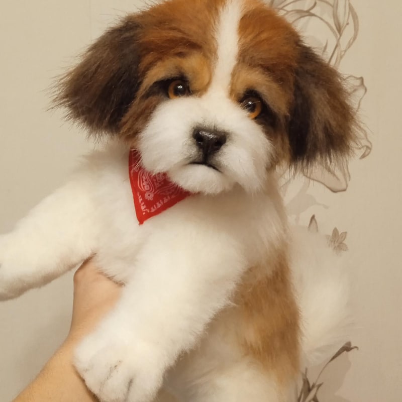 Realistic Toy Dog - Etsy
