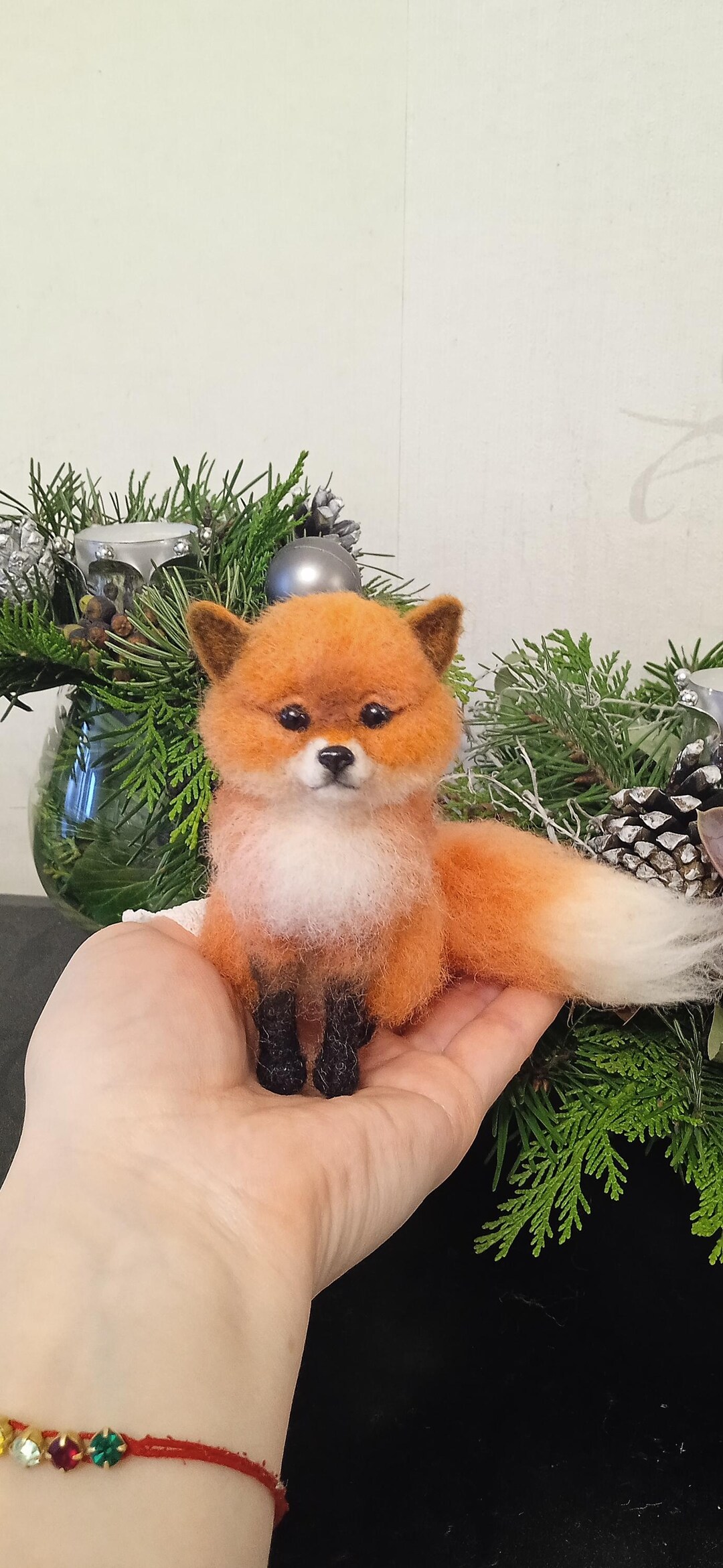 Custom Pet Portrait Fox .miniature Fox Realistic Toy Felting Hand Made ...