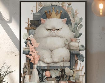 grumpy cat king