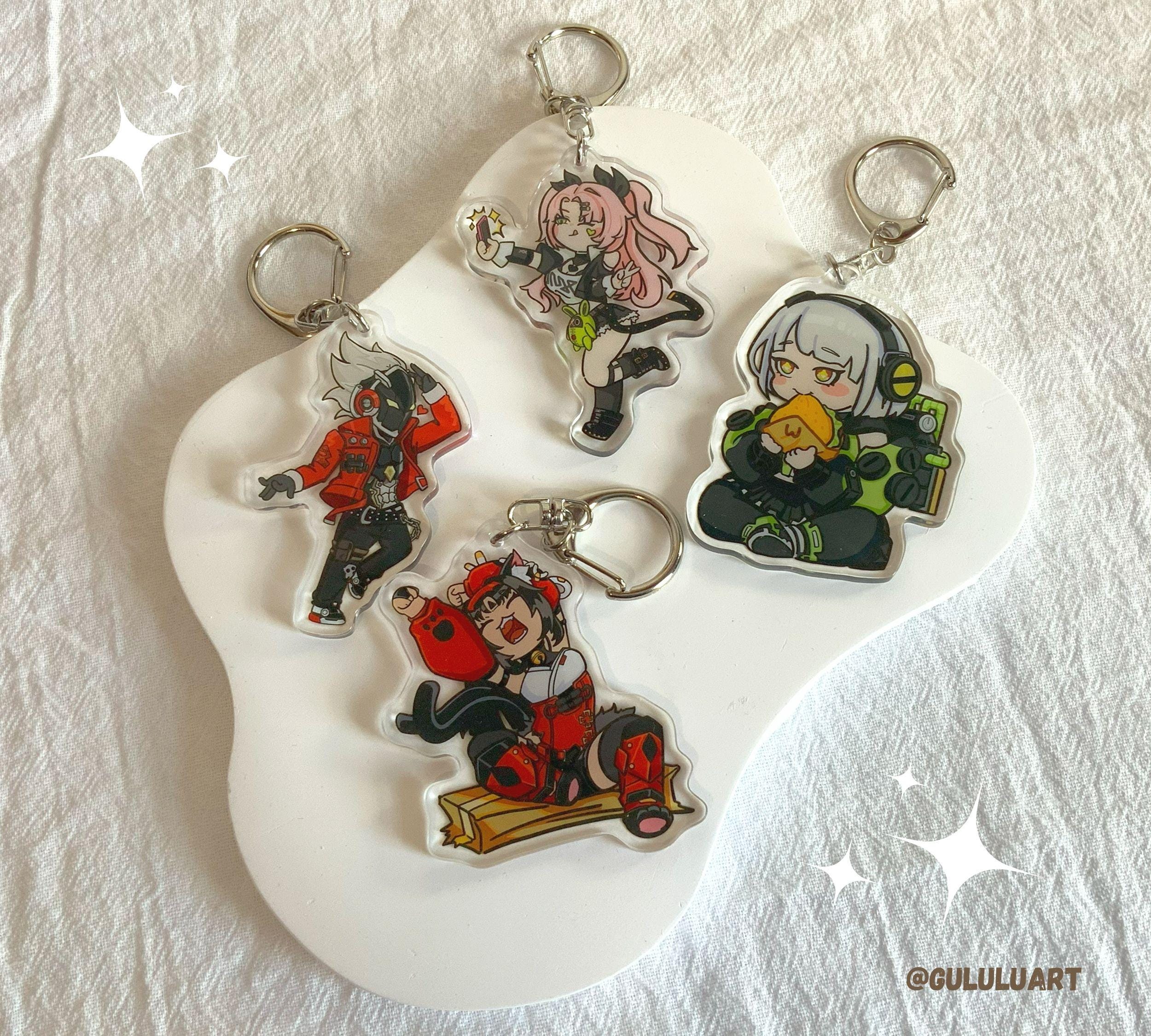 Zenless Zone Zero: Character Acrylic Keychains Collection | Cute ZZZ ...