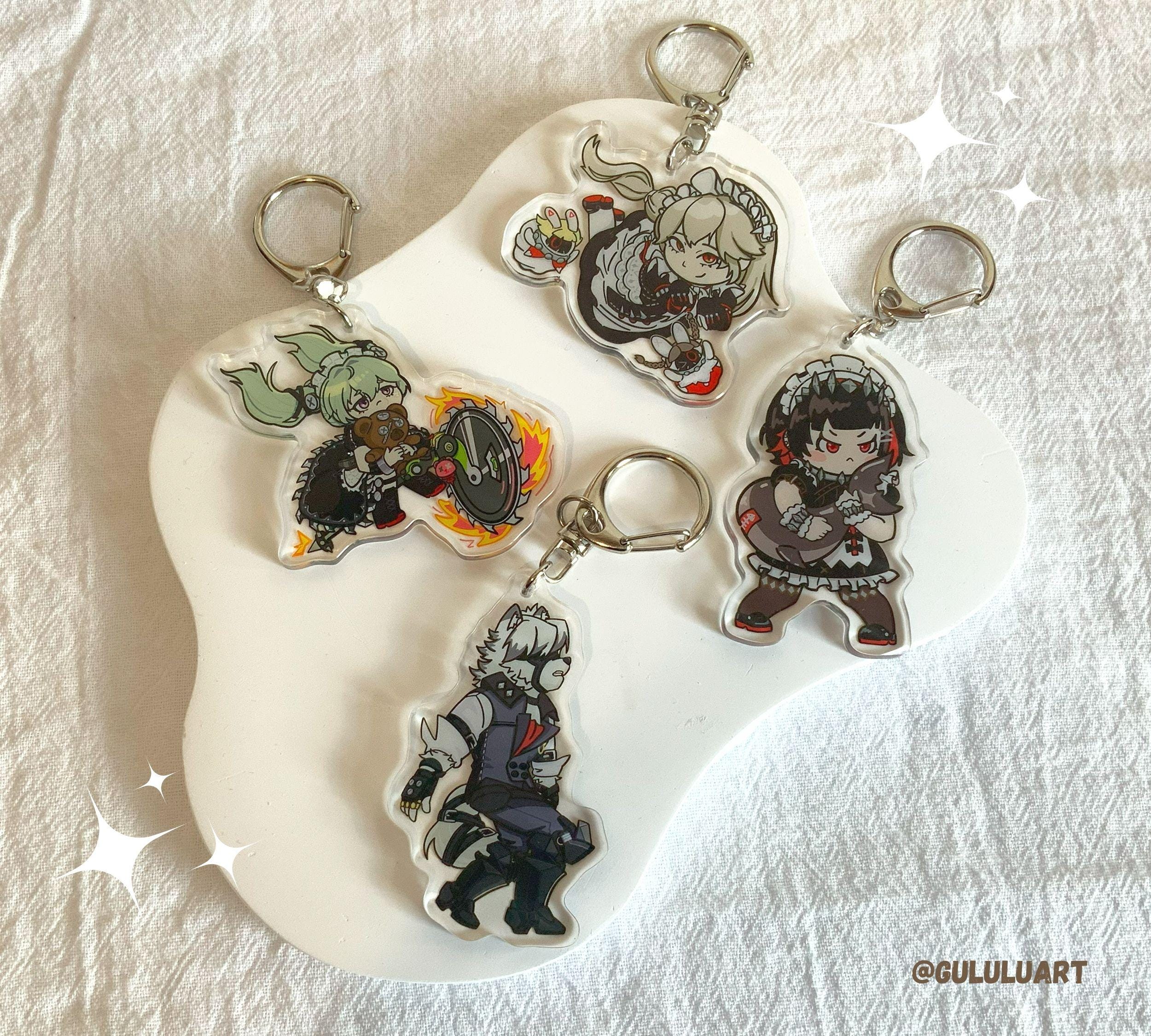 Zenless Zone Zero: Character Acrylic Keychains Collection | Cute ZZZ ...