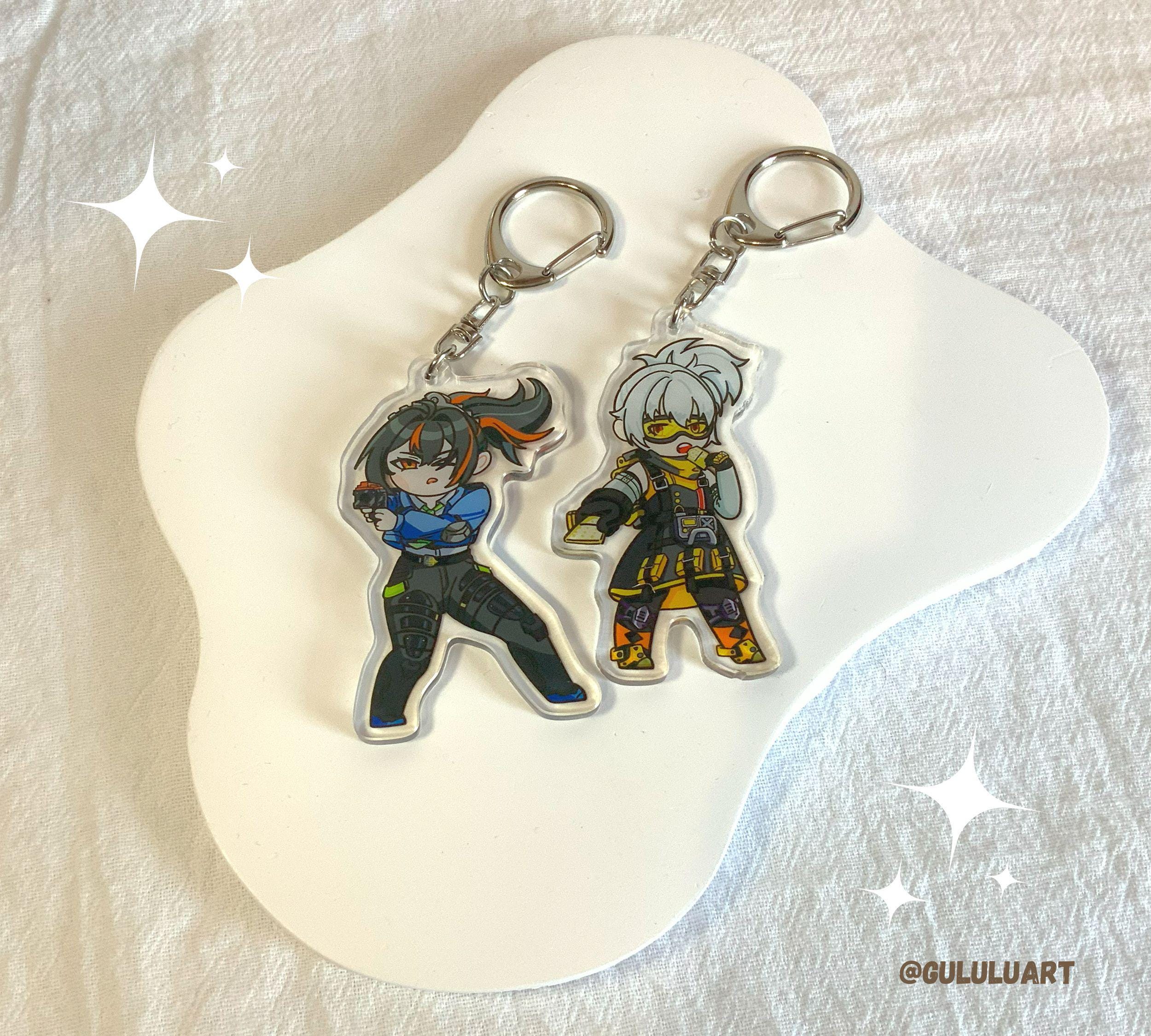 Zenless Zone Zero: Character Acrylic Keychains Collection | Cute ZZZ ...