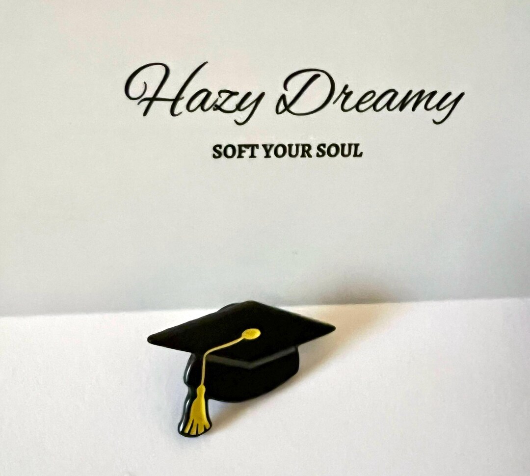 Graduation Cap Enamel Pin - Graduation Gift for Student, Teacher ...