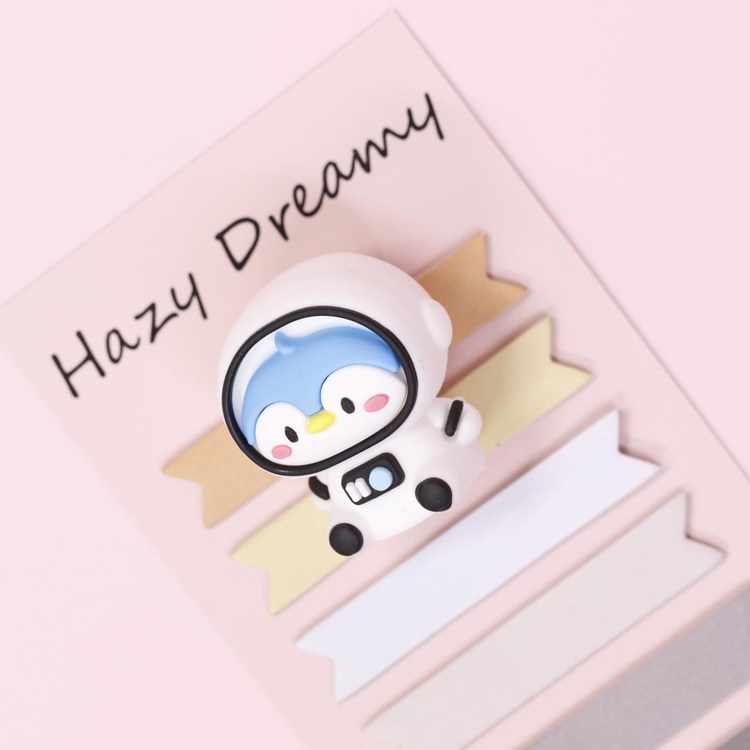 Cute Astronaut Penguin 3D Eraser Perfect for Students and Stationery ...