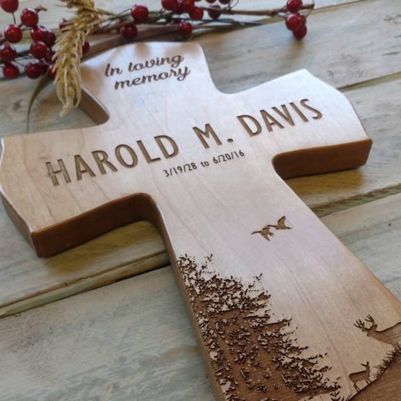 Roadside Memorial Cross - Etsy