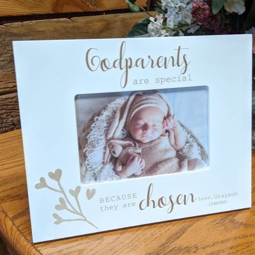 Personalized Godparents Cross for Godparent Godparent Gift - Etsy