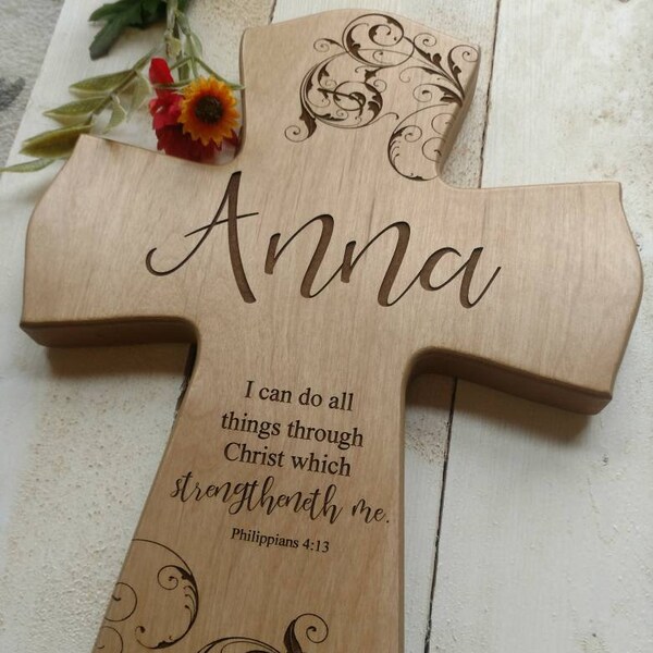 Personalized Cross - Etsy