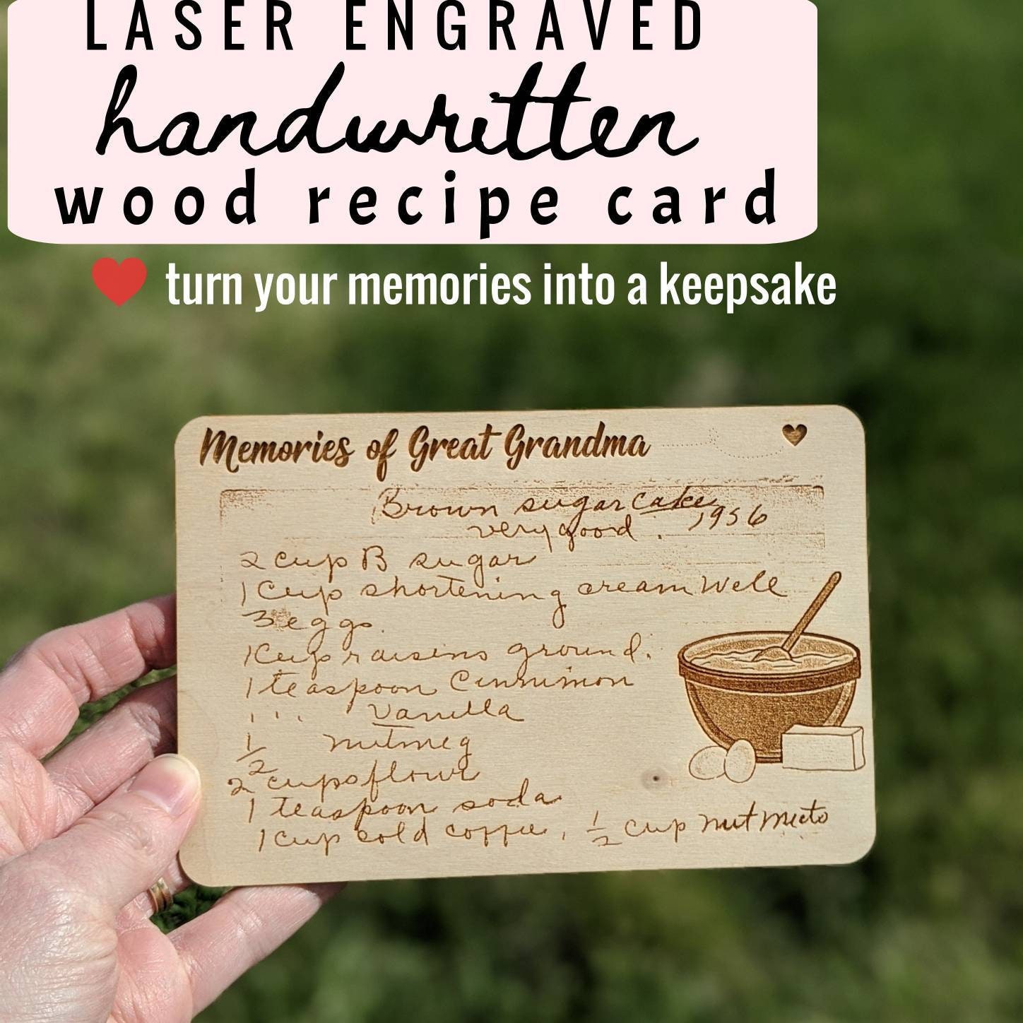 Yummy Recipe Word Decal