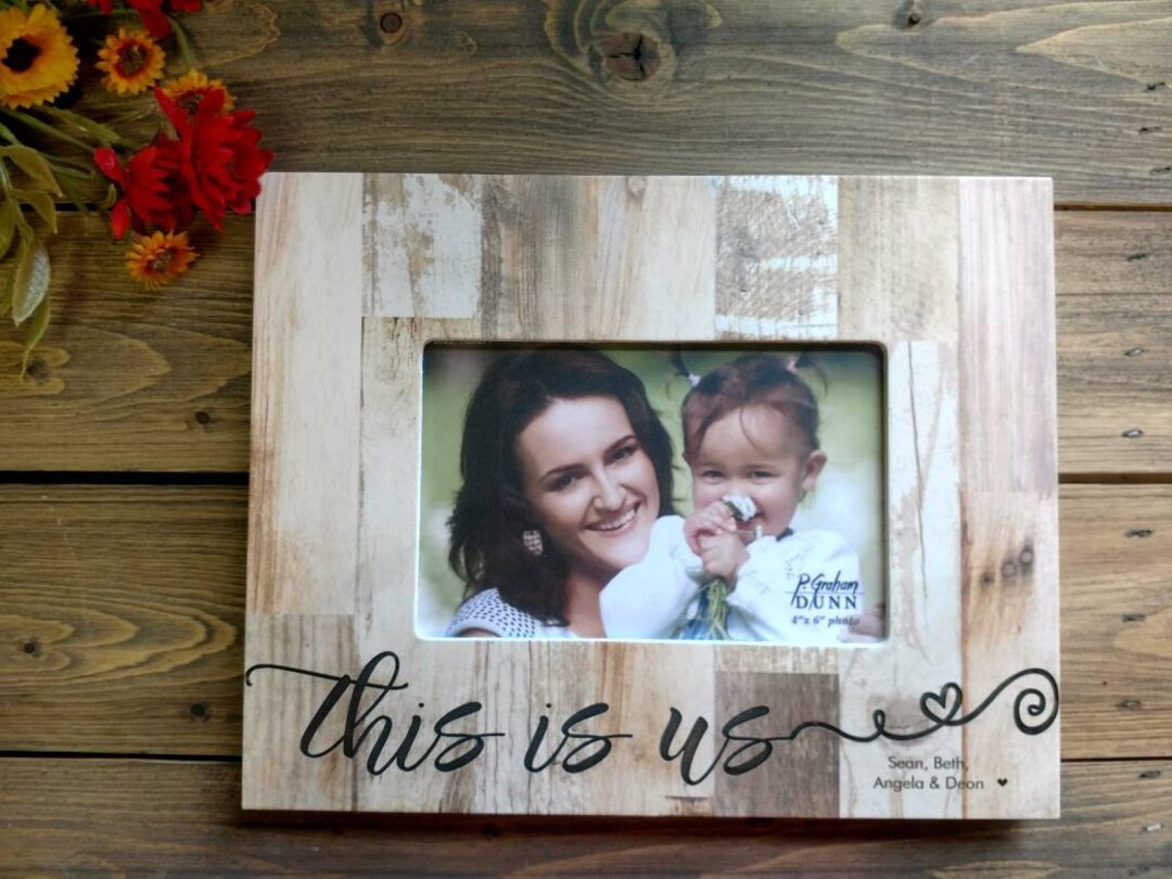 This is Us Picture Frame,,family Picture Frame, Christmas Gift Family ...