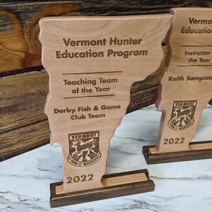 Military Awards Plaque, My State Shape Custom Award Plaque, USA State ...