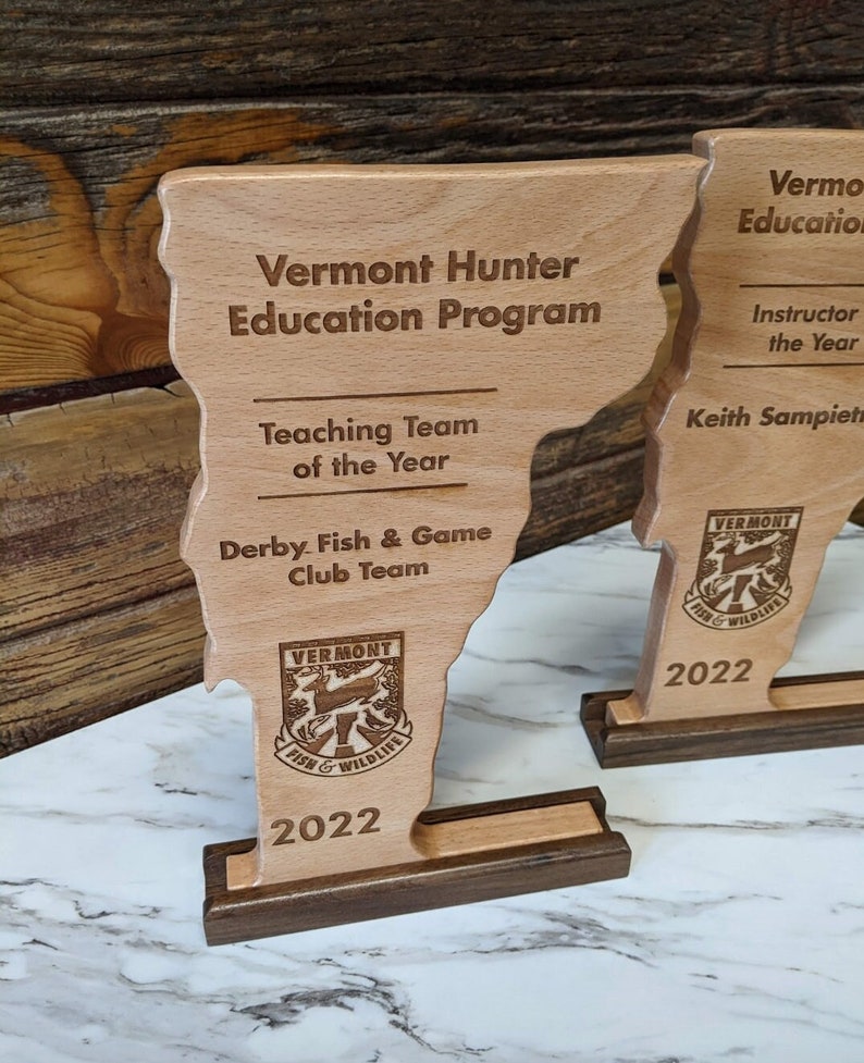 My State Shape Custom Award Plaque, Custom State Shape Recognition ...