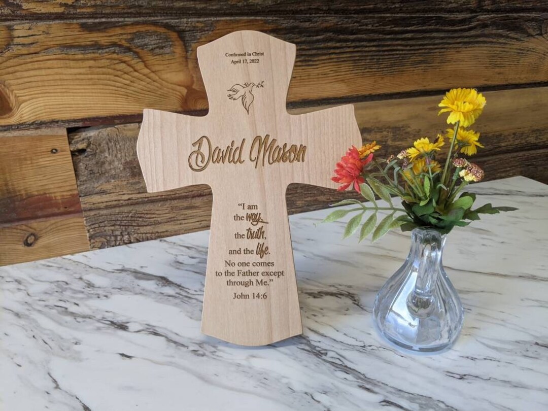 Personalized Baptism Cross for Baptism, Baptism Cross Personalized ...