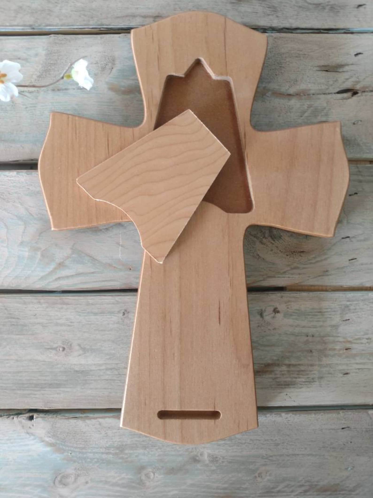 Memorial Gift Hunting Wood Cross Wildlife Memorial Cross - Etsy