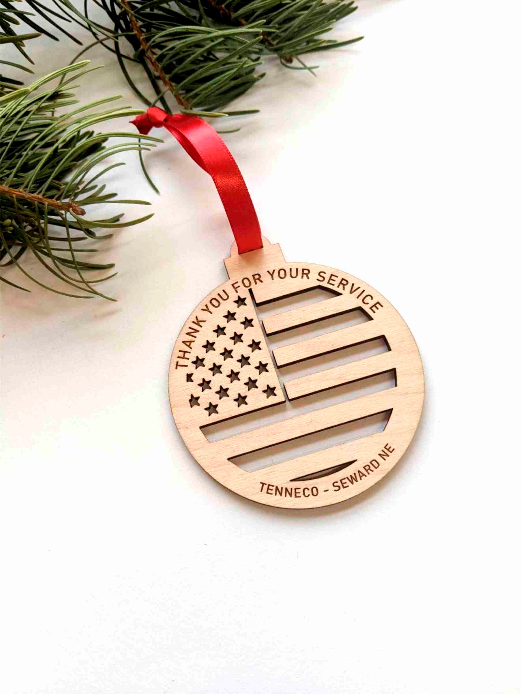 USA Veteran Appreciation Ornament, Veteran's Day Gift, Gift for ...