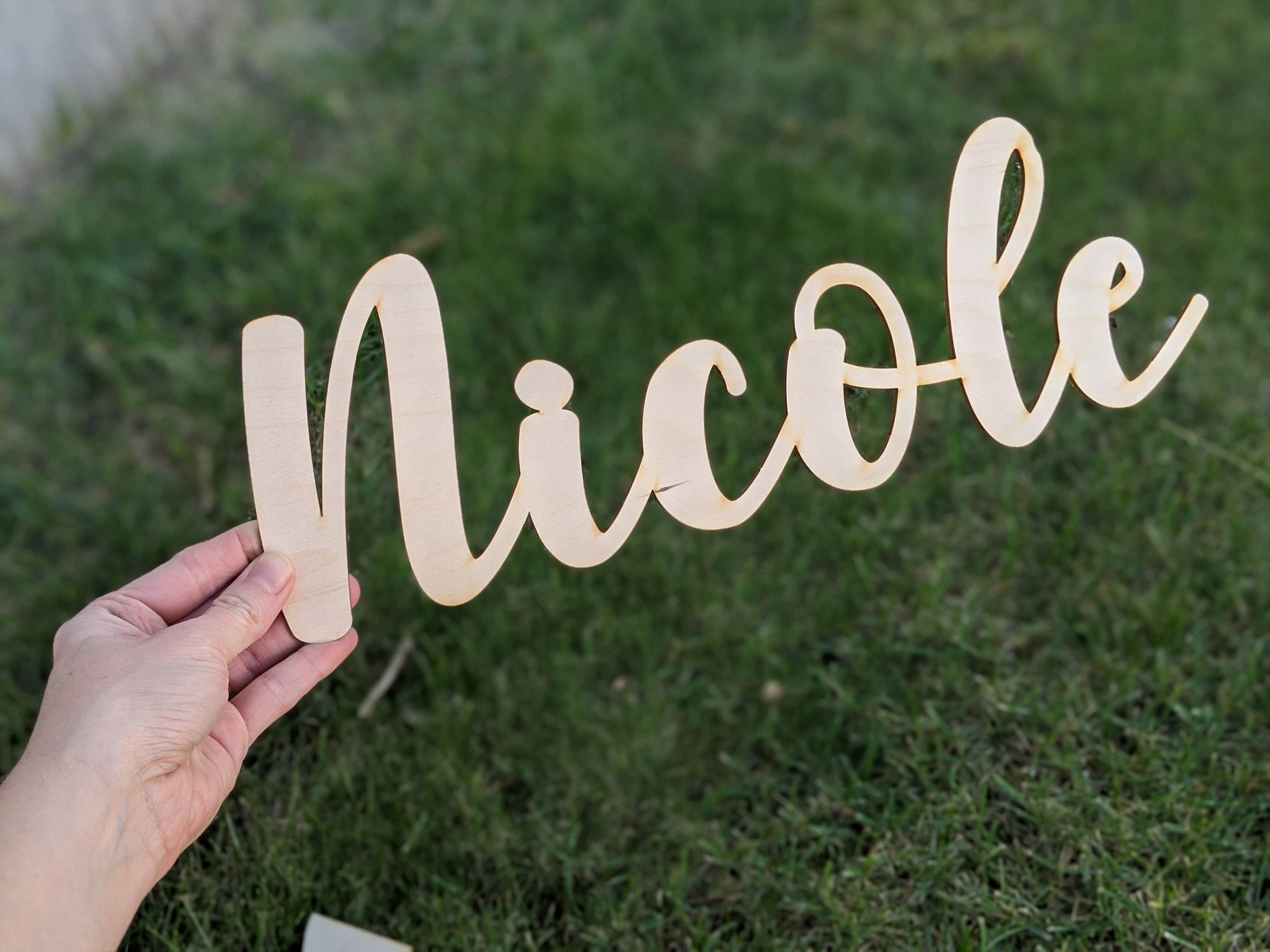 14x5 Custom Word for Wall Art, Cut Out Words, Craft Project Carved Word ...
