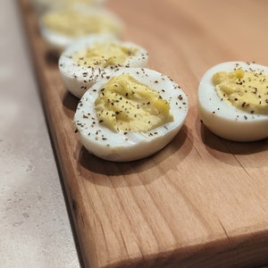 Deviled Egg Charcuterie Board, Egg Board for Deviled Eggs, Personalized ...