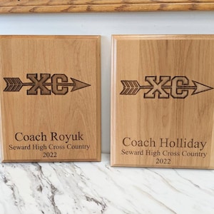 Cross Country Coach Gifts, Coach Signature Gifts, Laser Engraved Award ...