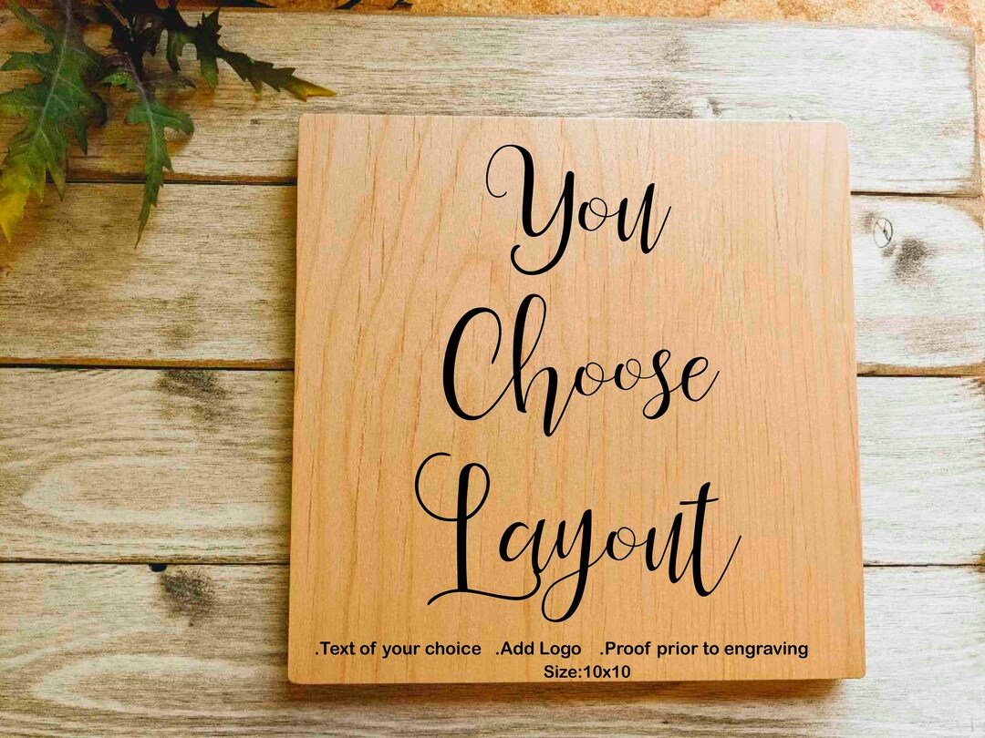 Personalized Sign You Choose Saying, Mayor Award Plaque, Recognition ...
