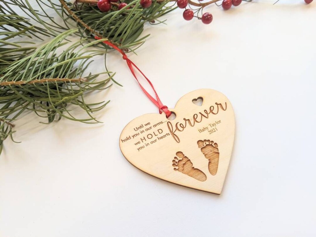 Baby Miscarriage Memorial Christmas Ornament, Baby Loss Christmas ...