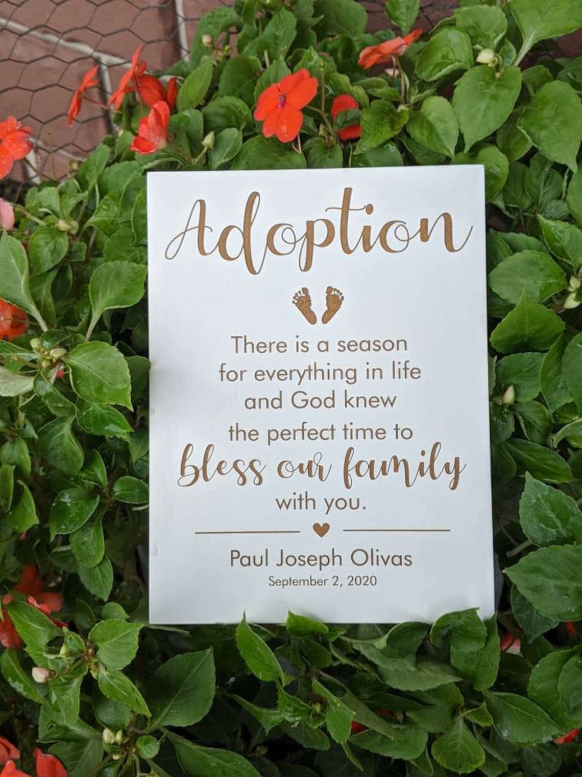 Adoptions Gift for Girl, Adoption Gift for Boy, Personalized Adoption ...