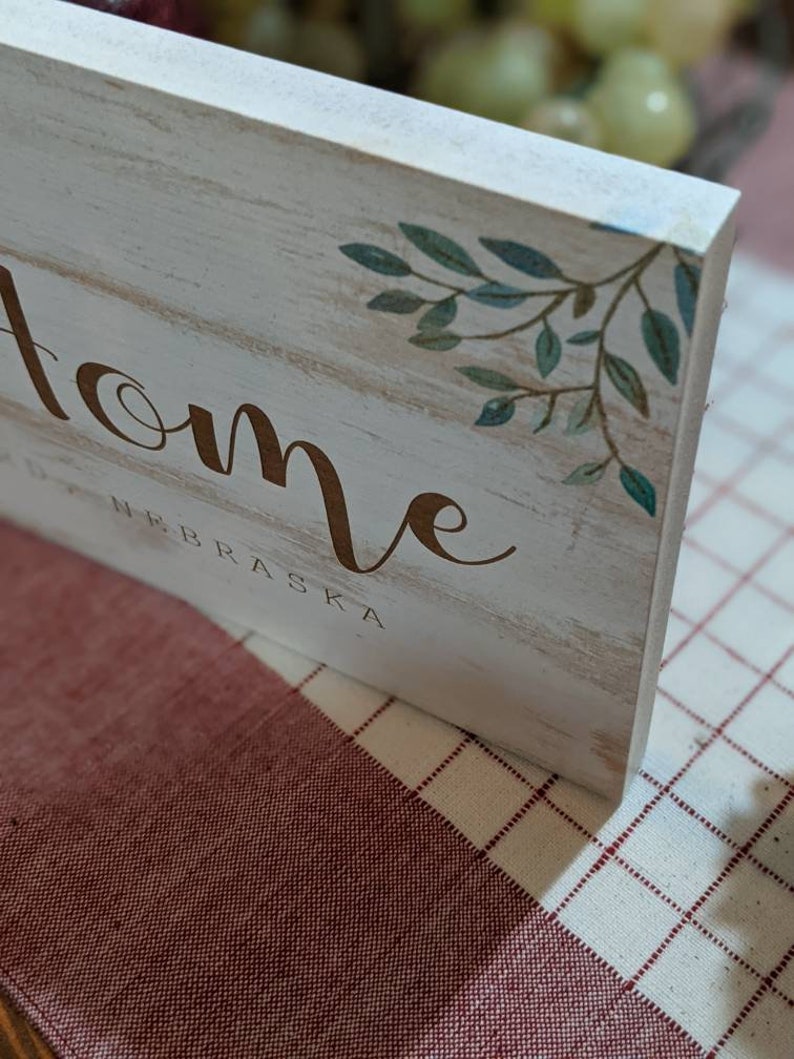 Home Town Sign Family Hometown Sign Gift Gift for Family - Etsy