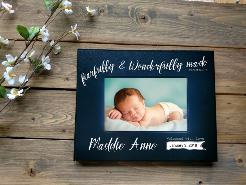 Personalized Baby Picture Frame for Newborn Personalized Baby - Etsy