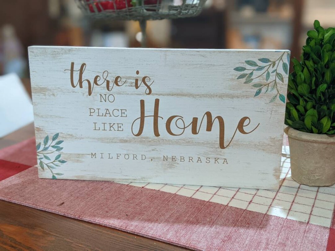 Home Town Sign, Family Hometown Sign Gift, Gift for Family ...