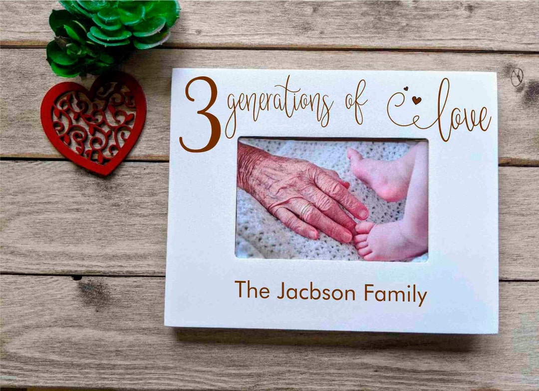 Three Generations Picture Frame, Generations Picture Frame, Three ...