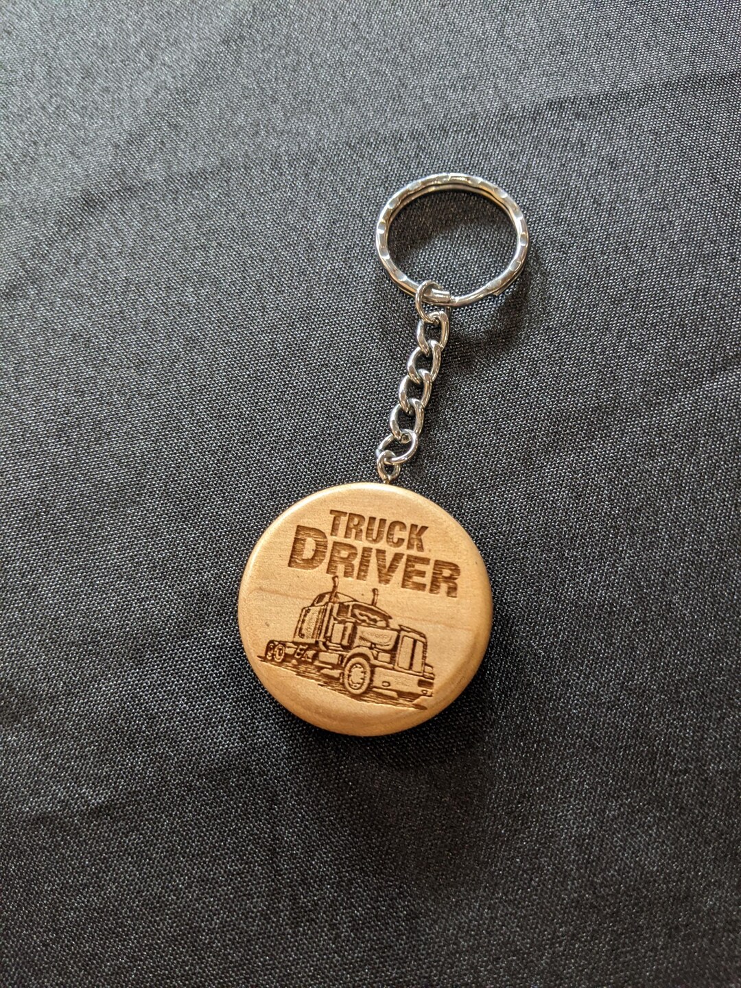 Key Chain for Men, Keychain for Dad, Keychain, Semi Driver Keychain ...