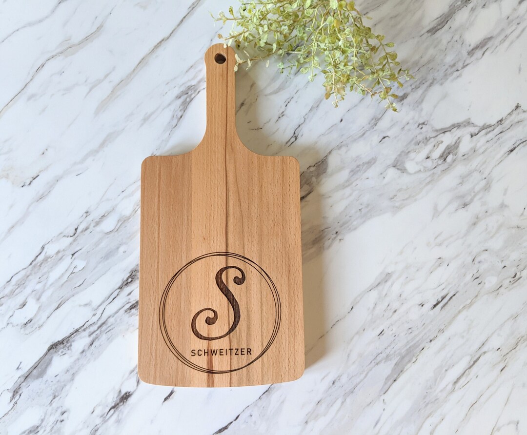Personalized Monogrammed Wedding Gift Cutting Board, Charcuterie ...