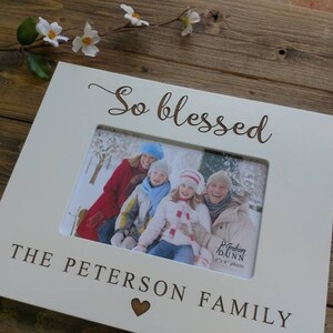 Family Frames for Christmas, Family Picture Frame, Christmas Gift for ...