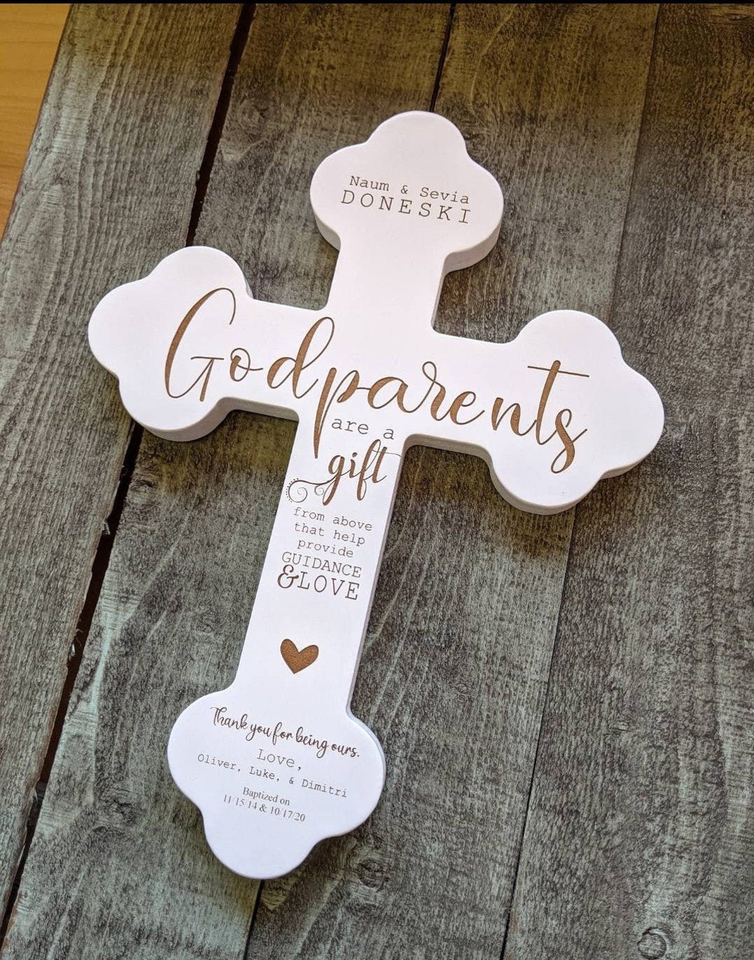 Godparent Gift Baptism, Godparent Gift for Godmother, Godmother Gifts ...