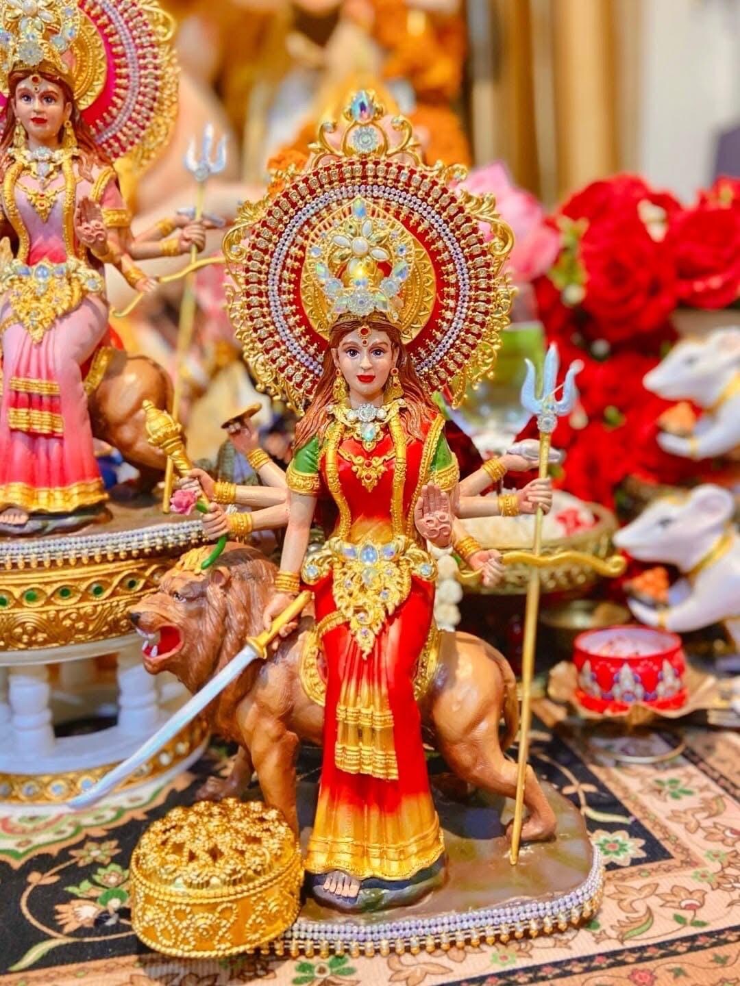 Goddess Durga, Statue, Doll, Home Decoration, Hindu God, God, Home ...