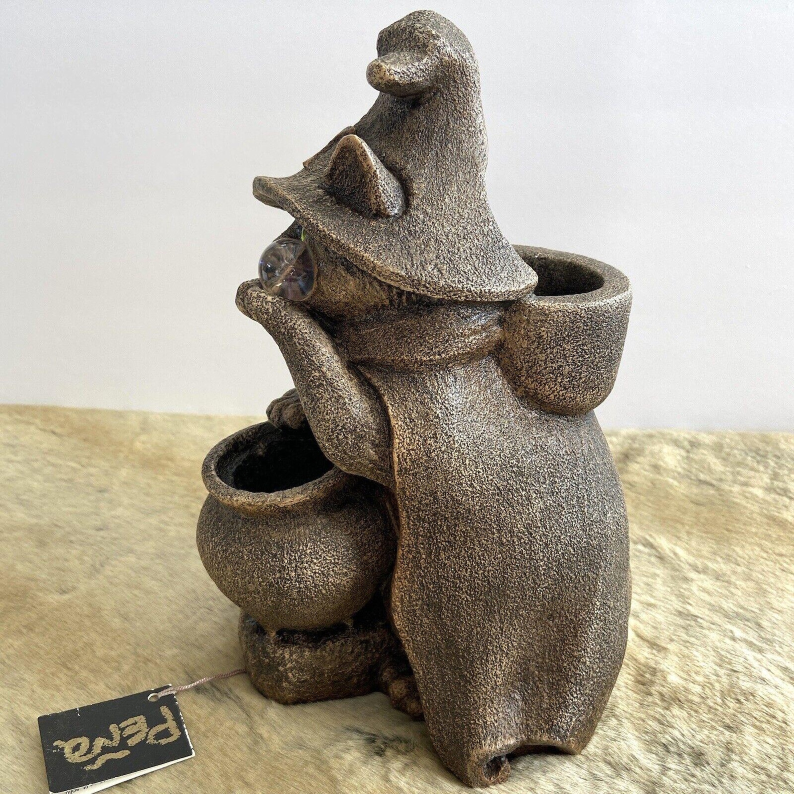 Vintage Pena Windstone Editions 1999 CAT WIZARD RARE! Great Condition ...