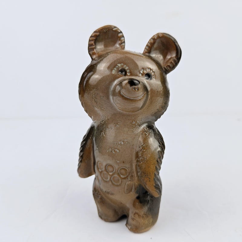 Bear Misha Figurine - Etsy