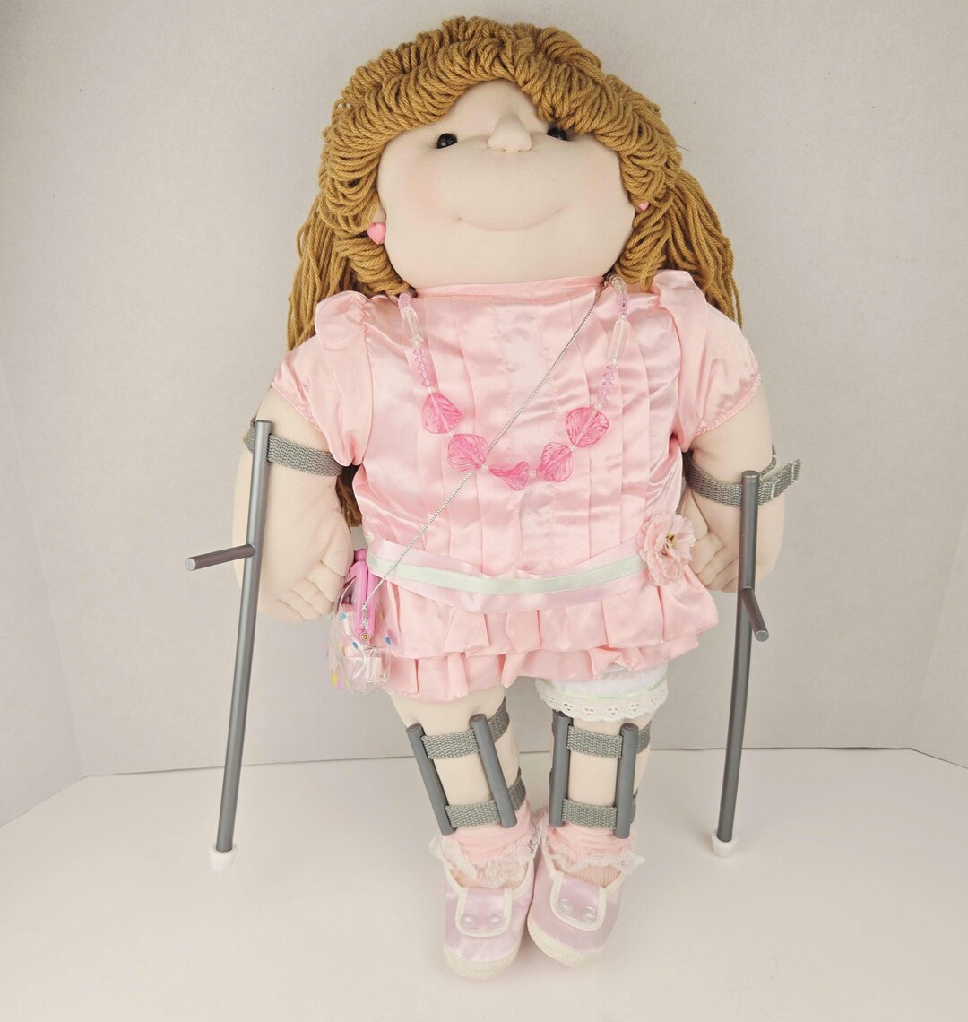Mattel 1984 Hal's Pals Kathy 80's Vintage Party Pal Disability Doll ...
