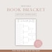 Printable Book Bracket PDF | Top Book of the Year | Reading Journal ...