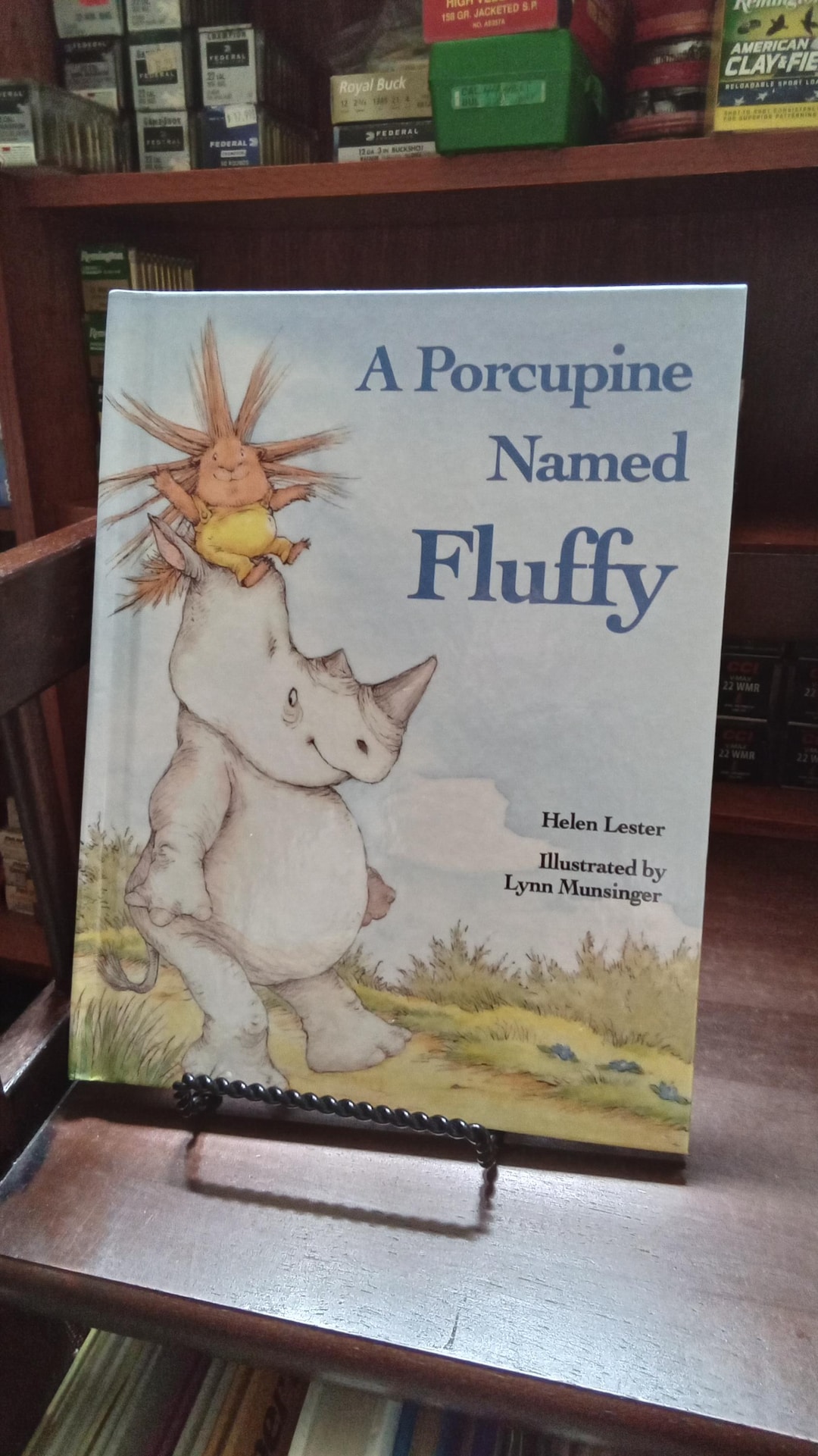 A Porcupine Named Fluffy Vintage Weekly Reader Childrens Hardcover Book ...