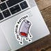 Low Social Battery Vinyl Sticker | Neurodivergent Sticker | Laptop ...