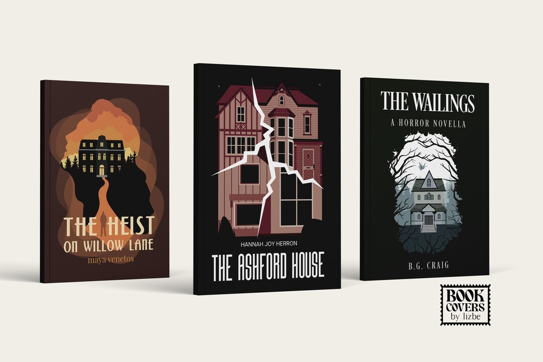 Custom Book Cover Design I Personalized Illustrated Ebook and Paperback ...