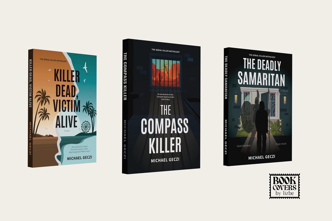 Custom Book Cover Design I Mystery and Thriller Book Cover Design - Etsy UK