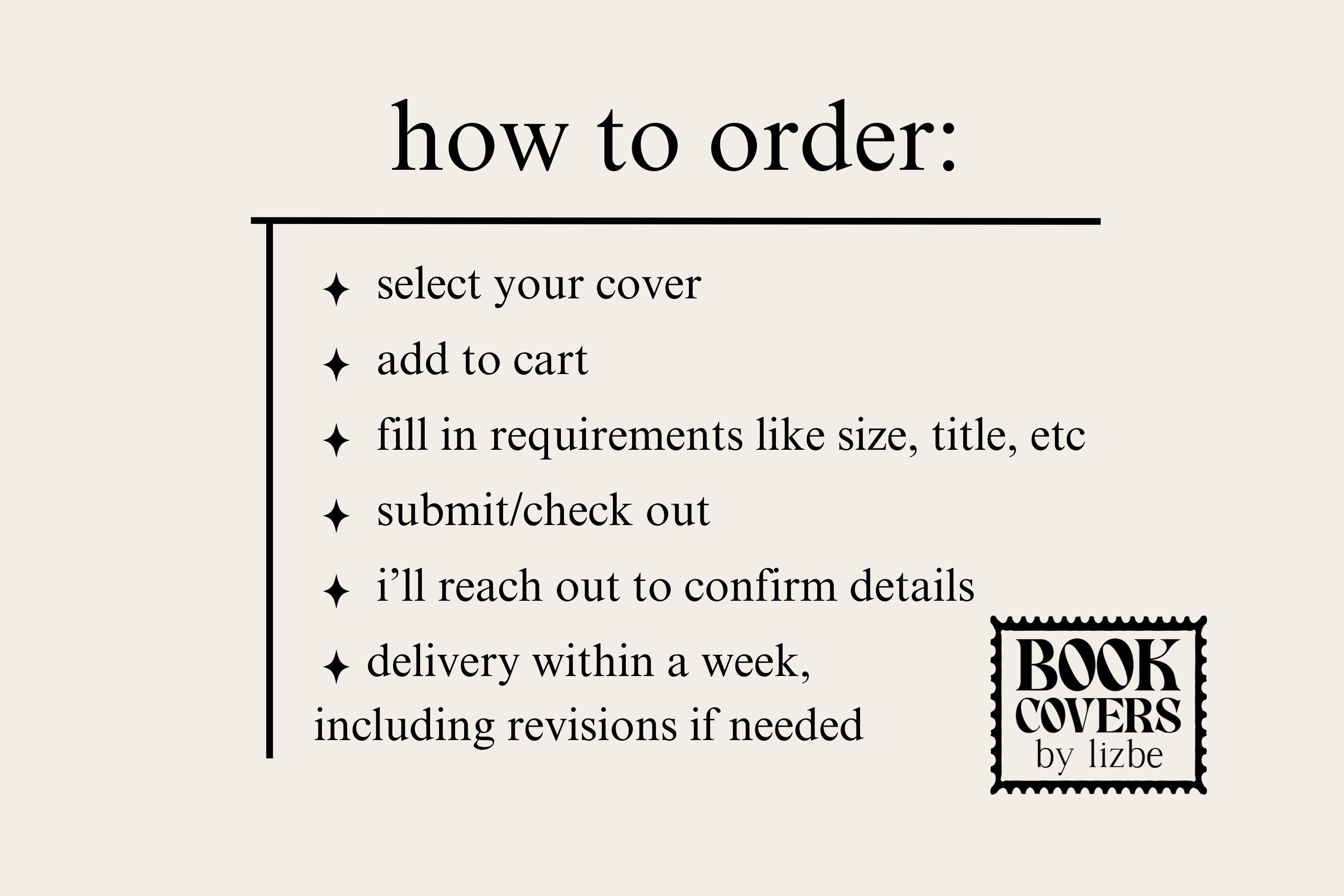 Custom Book Cover Design I Personalized Illustrated Ebook and Paperback ...