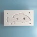 Trout Fish Plaster Casting Mold: Handmade Ceramic Wall Art (34 X 14 Cm ...