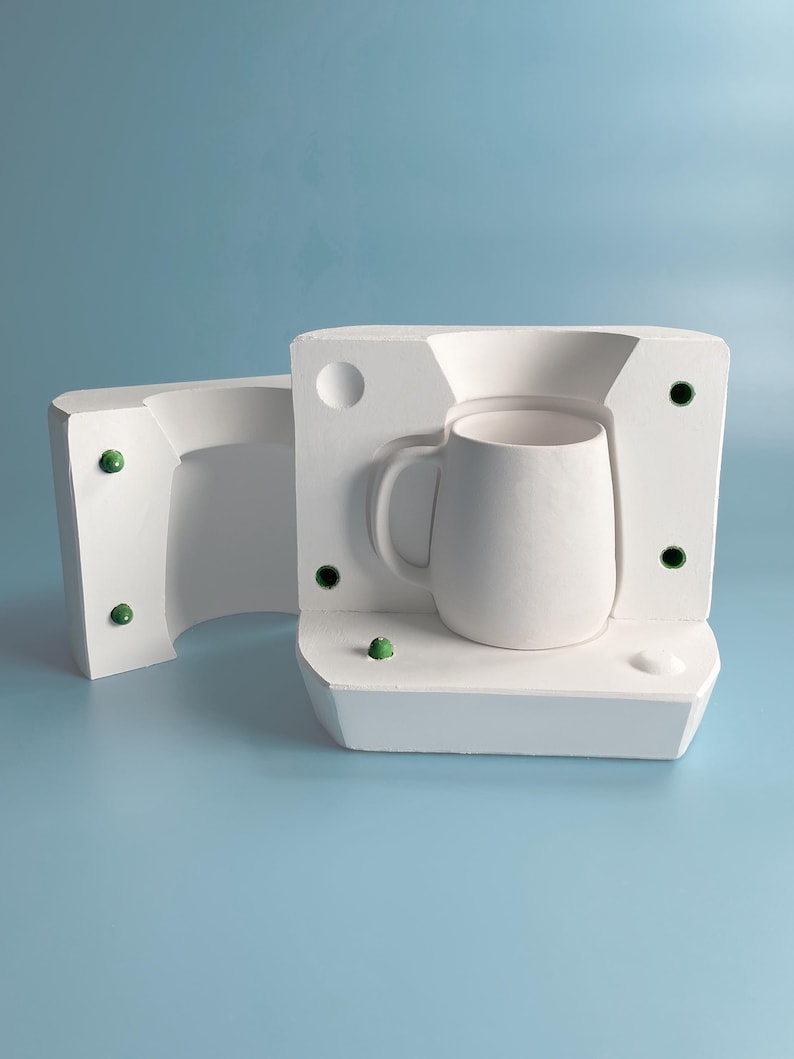 Plaster Mold for Eren Mug: Handmade Ceramic Craft Supply - Etsy
