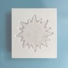 Sun Plaque Plaster Mold: Handmade Ceramic Casting Mold - Etsy