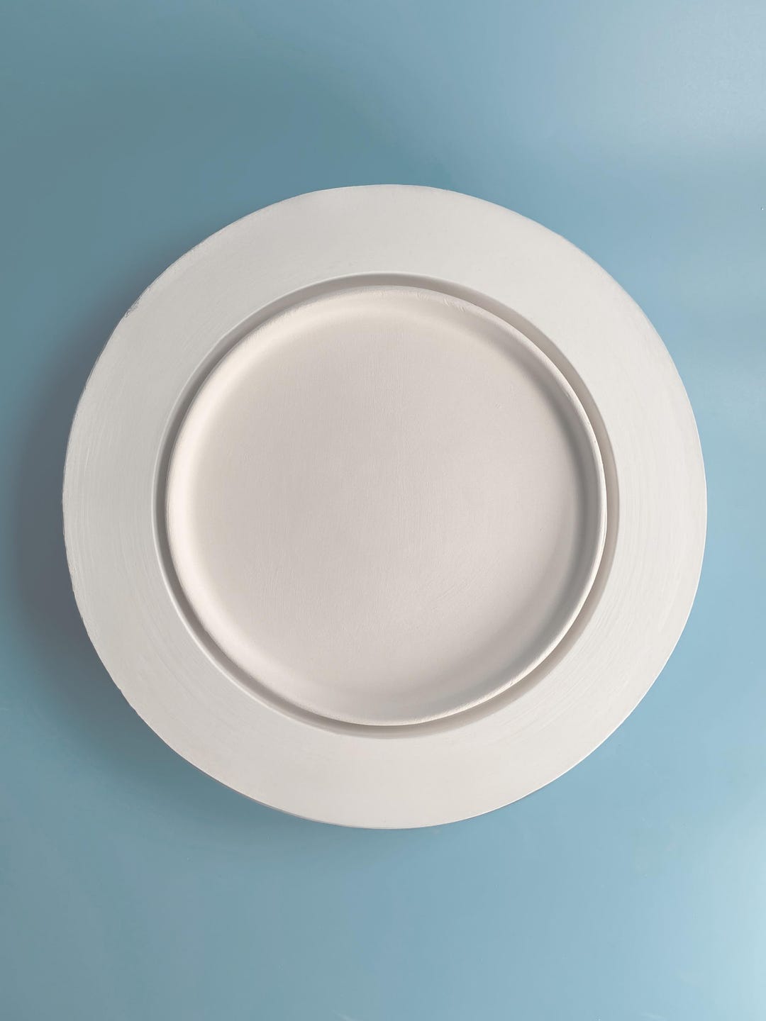 Edged Plate Plaster Mold: Ceramic & Porcelain Clay Casting (12-28cm) - Etsy