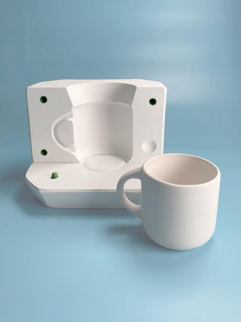 Handmade Mira Mug Plaster Mold: Ceramic & Porcelain Casting - Etsy