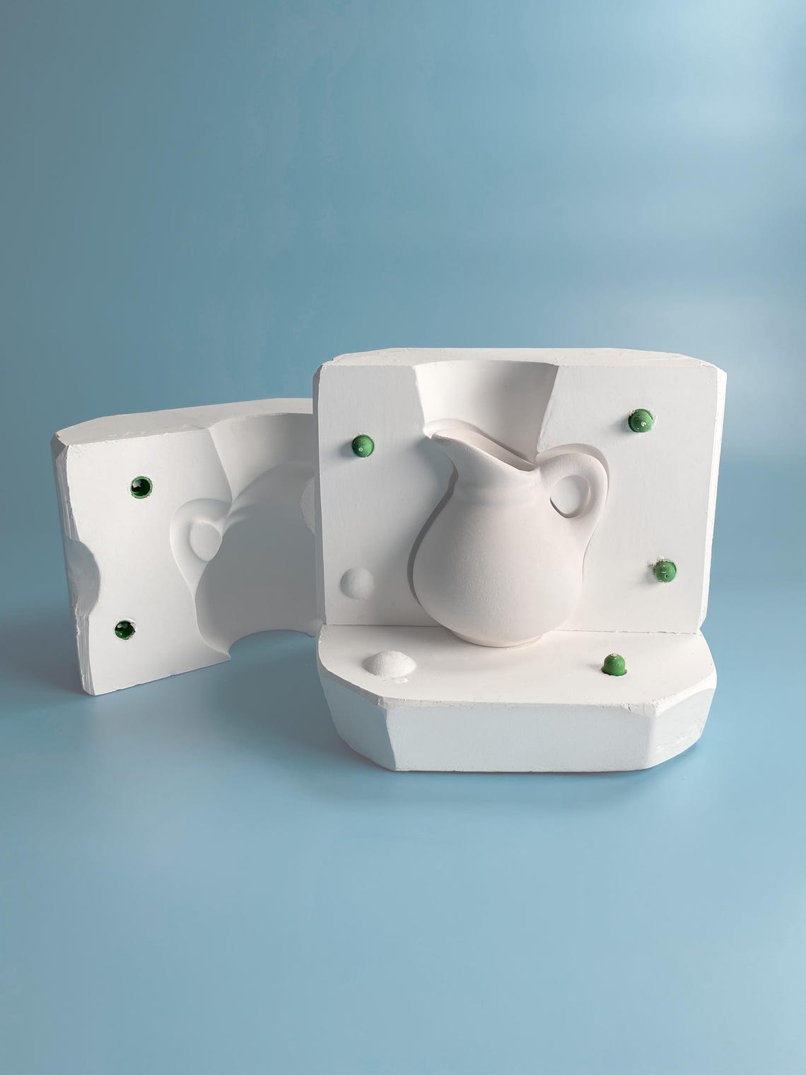 Handmade Plaster Milk Jug Mold: Ceramic & Porcelain Casting - Etsy