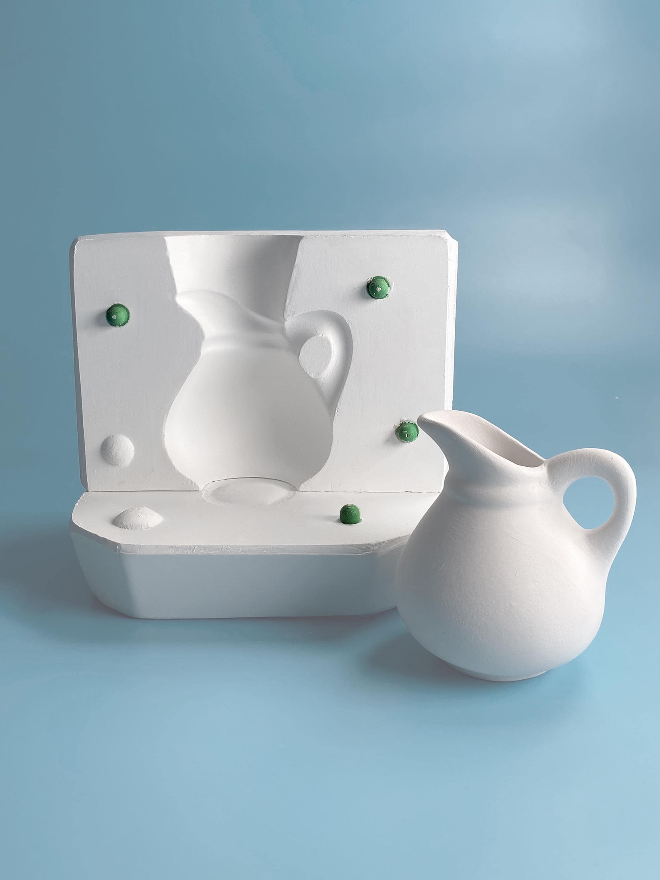 Handmade Plaster Milk Jug Mold: Ceramic & Porcelain Casting - Etsy