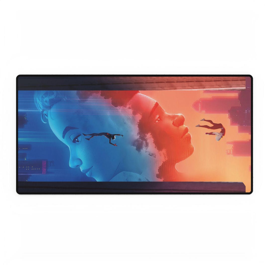 Spider Man Into the Spider Verse Desk Mat, Spider Man Desk Pad, Spider ...